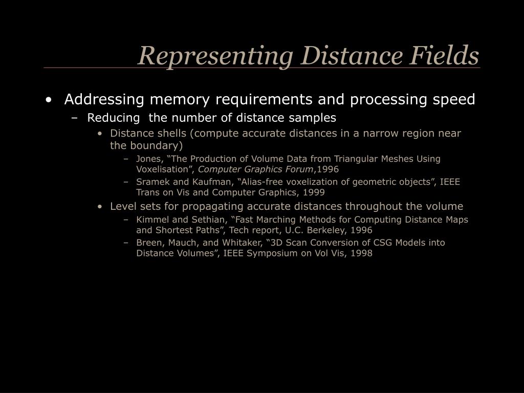PPT - Designing with Distance Fields PowerPoint Presentation, free ...