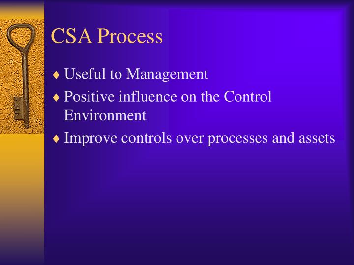 PPT - Control Self Assessment PowerPoint Presentation - ID:5621892