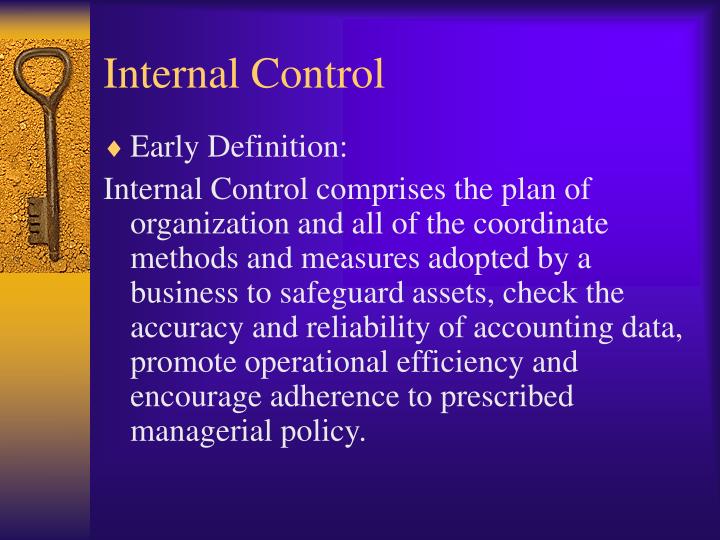 PPT - Control Self Assessment PowerPoint Presentation - ID:5621892