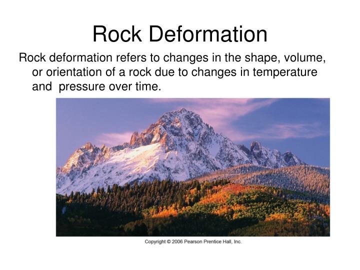 PPT - Ch. 17 Crustal Deformation and Mountain Building PowerPoint ...