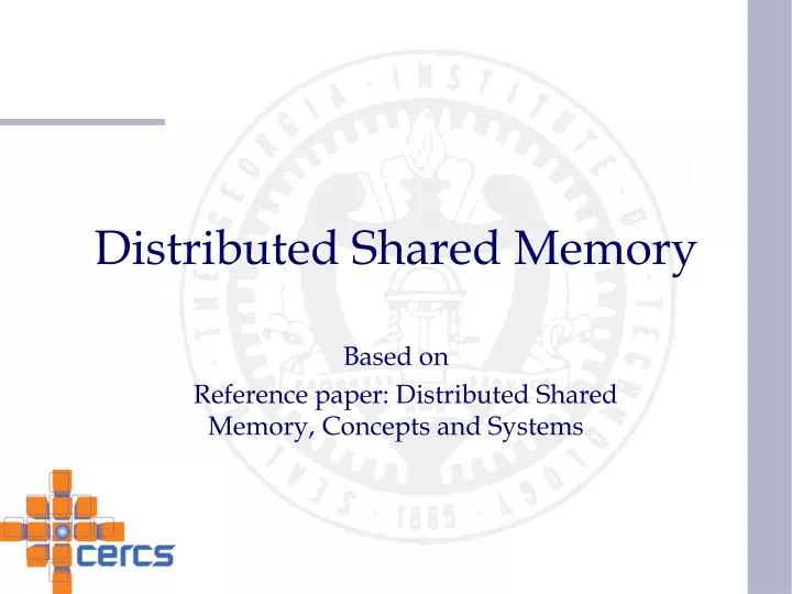 Ppt Distributed Shared Memory Powerpoint Presentation Free Download Id5623414