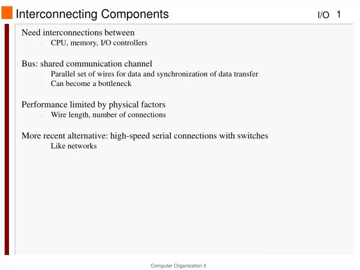 PPT - Interconnecting Components PowerPoint Presentation, free download - ID:5623633
