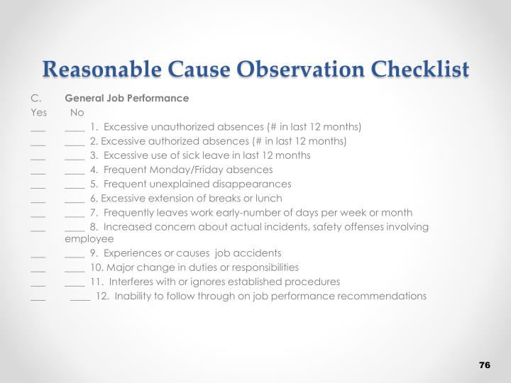 PPT - Supervisor Drug Awareness and Reasonable Suspicion Training Class ...