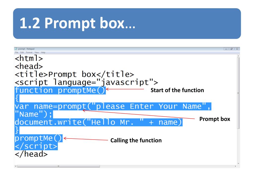 Ppt What Is Javascript Embedding Javascript With Html Javascript Conventions Variables In