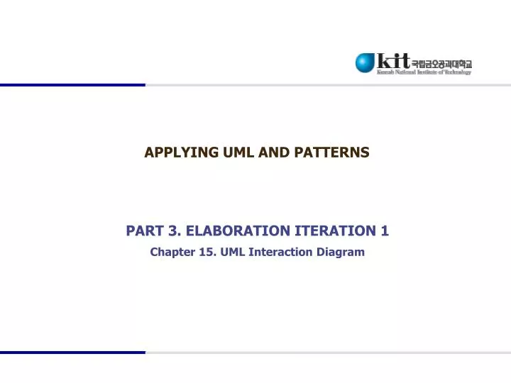 PPT - APPLYING UML AND PATTERNS PowerPoint Presentation, free download ...