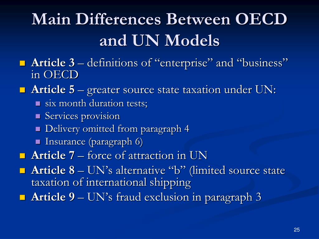 PPT - STRUCTURE AND OPERATION OF (INTERNATIONAL) TAX TREATIES ...