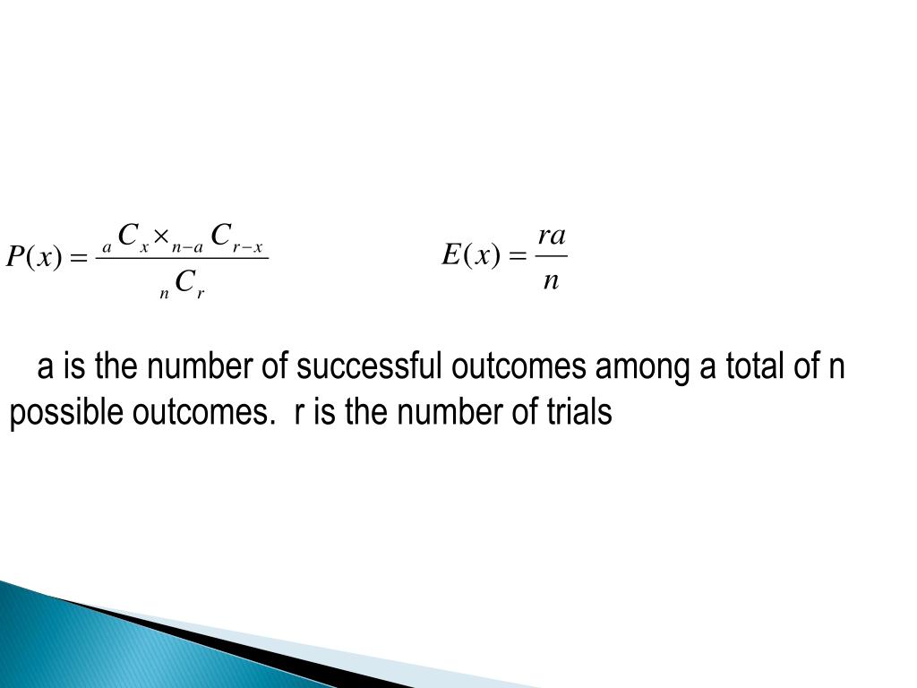 PPT - Hypergeometric Distribution PowerPoint Presentation, free ... PPT - Hypergeometric Distribution PowerPoint Presentation, free ...