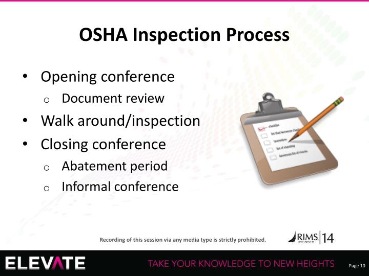 PPT - Proactive Risk Management Ensures Survival During an OSHA ...