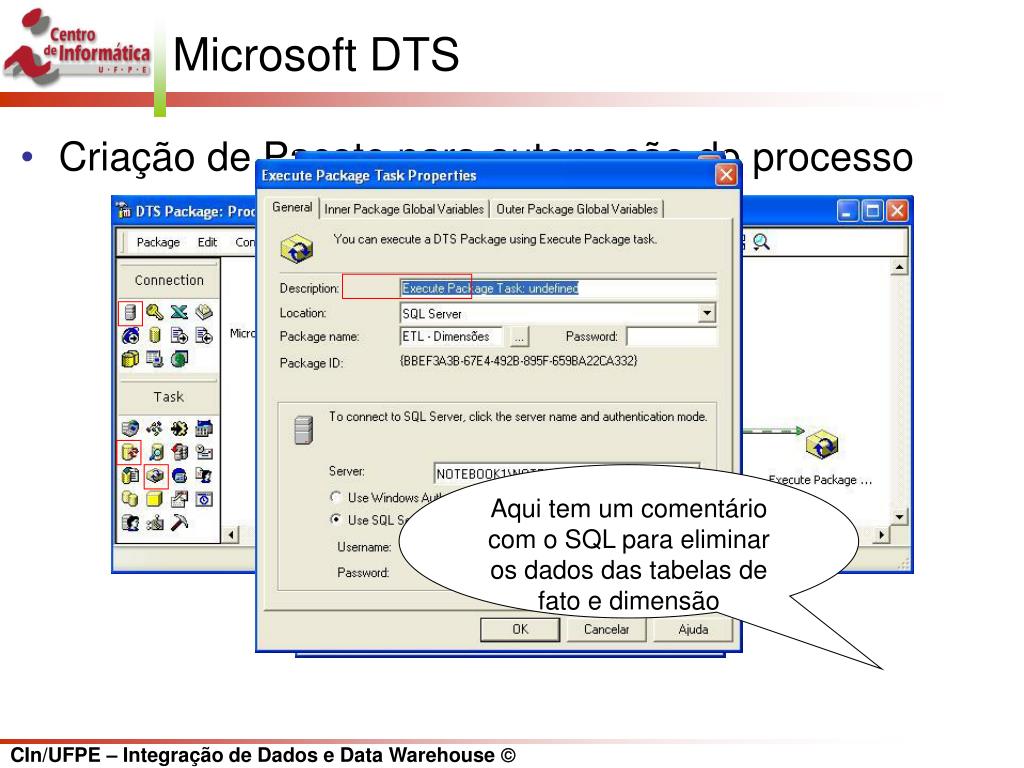 PPT - Ferramentas de ETL Por: Ellison Siqueira (erms) PowerPoint ...