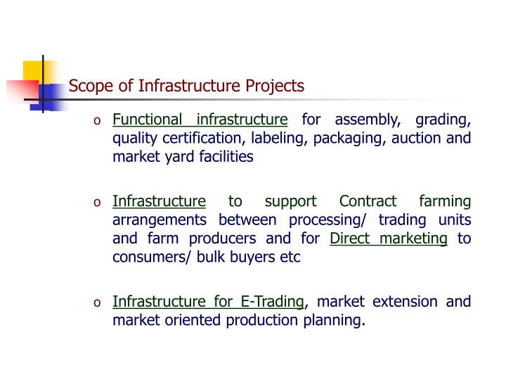 PPT - Development of Agricultural Marketing Infrastructure, Grading and ...