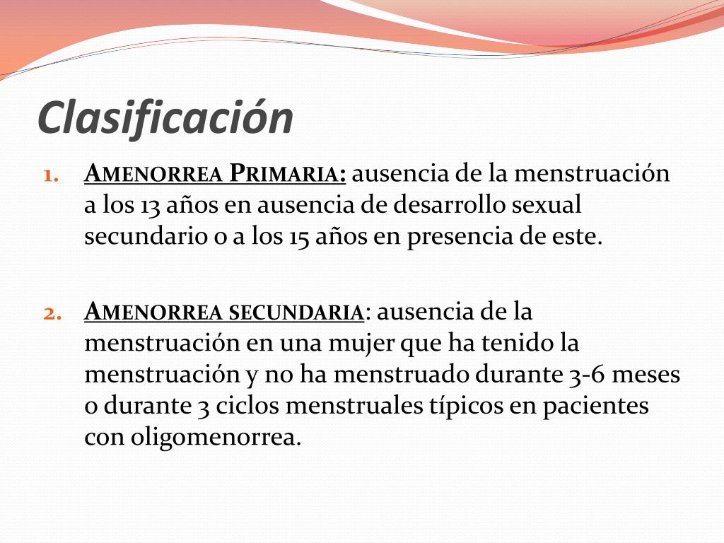 PPT - Seminario de Amenorrea PowerPoint Presentation, free download ...