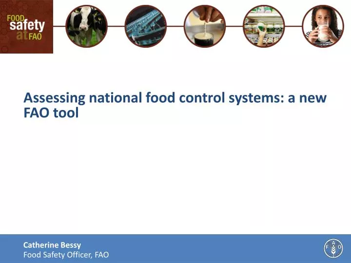 PPT - Assessing national food control systems: a new FAO tool ...
