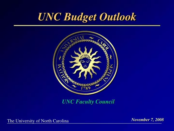 PPT - UNC Budget Outlook PowerPoint Presentation, free download - ID ...