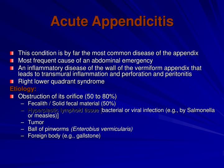 PPT - The Pathology of Appendix and Peritoneum PowerPoint Presentation ...