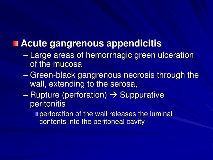 PPT - The Pathology of Appendix and Peritoneum PowerPoint Presentation ...