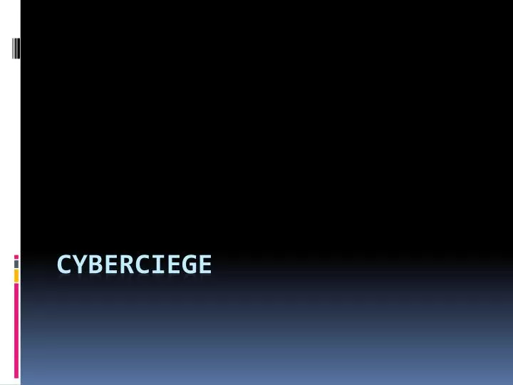 PPT - CyberCIEGE PowerPoint Presentation, free download - ID:5629793