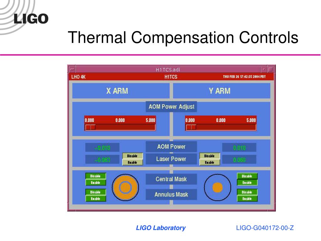PPT - Thermal Compensation Installation at LHO Dave Ottaway, Ken Mason ...