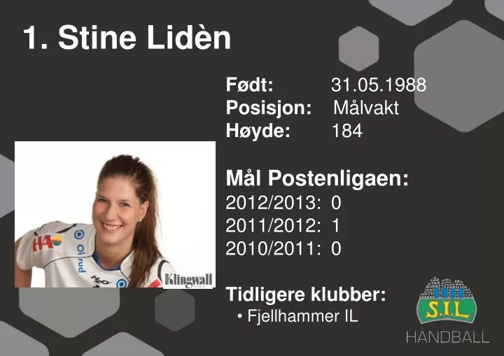 PPT - 1. Stine Lidèn PowerPoint Presentation, free download - ID:5633362