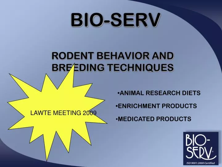 PPT - BIO-SERV PowerPoint Presentation, free download - ID:5633461