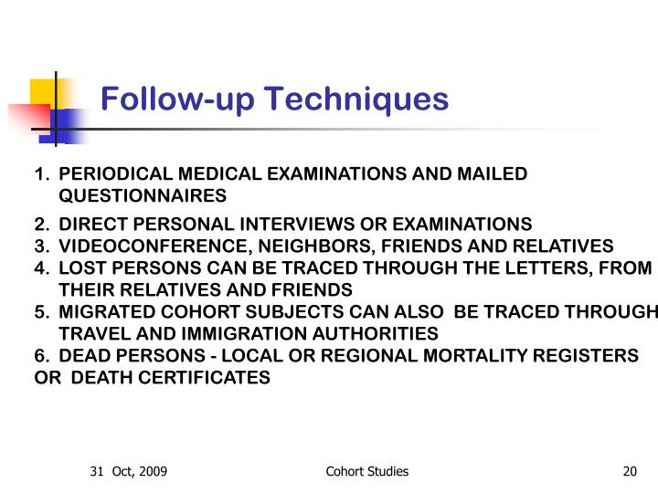 PPT - Cohort Study Designs PowerPoint Presentation - ID:5635322