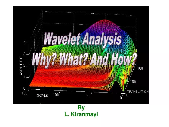 PPT - Wavelet Analysis Why? What? And How? PowerPoint Presentation ...