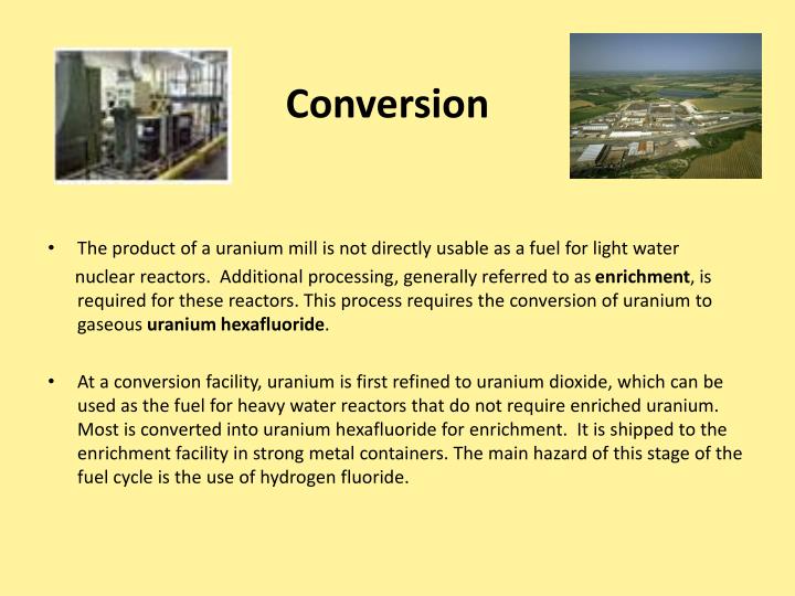 PPT - Uranium to Electricity: The Chemistry of the Nuclear Fuel Cycle ...