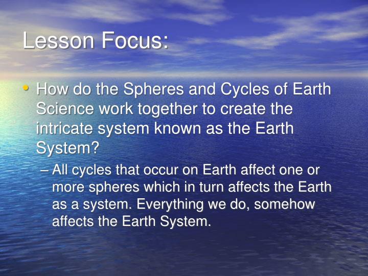 PPT - Systems, Cycles, Spheres PowerPoint Presentation - ID:5636576