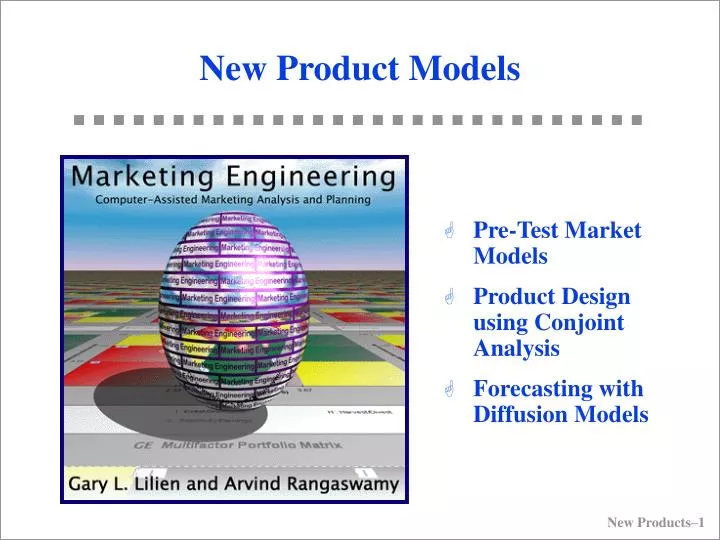 PPT - New Product Models PowerPoint Presentation, free download - ID ...