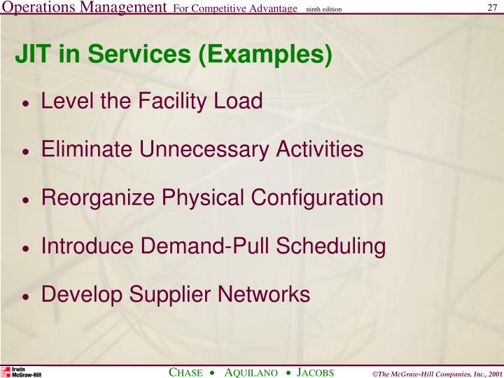 PPT - Just-in-Time and Lean Systems PowerPoint Presentation - ID:5637055