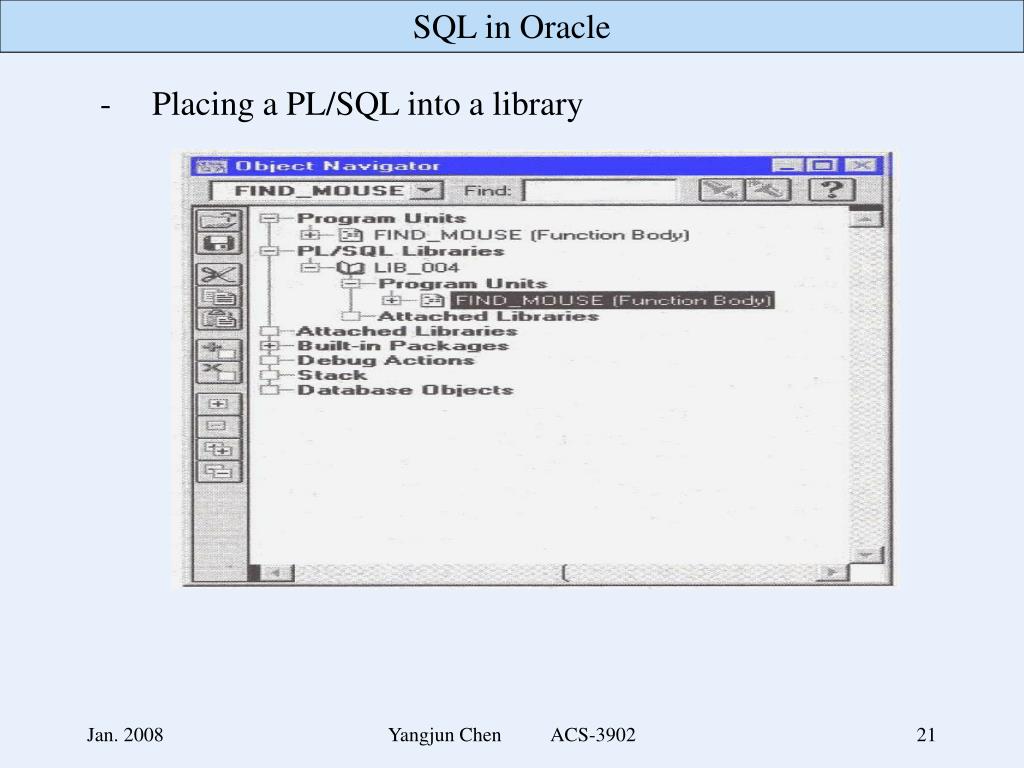 Ppt Developing Stored Procedures And Functions Using Sqlplus To Create Procedures And 8070