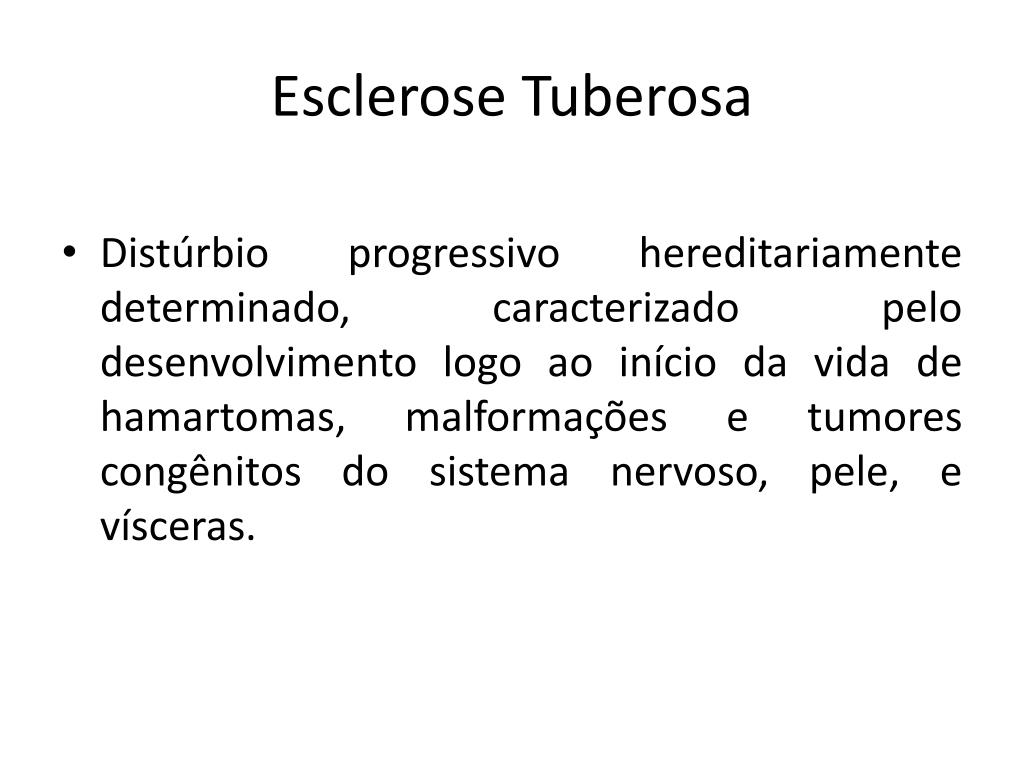 PPT - Caso Clínico:Esclerose Tuberosa PowerPoint Presentation, free ...