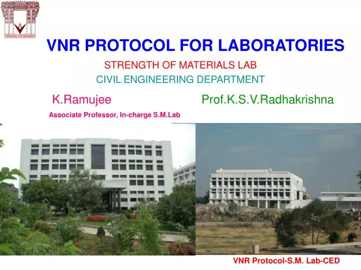 PPT - VNR PROTOCOL FOR LABORATORIES PowerPoint Presentation, free ...