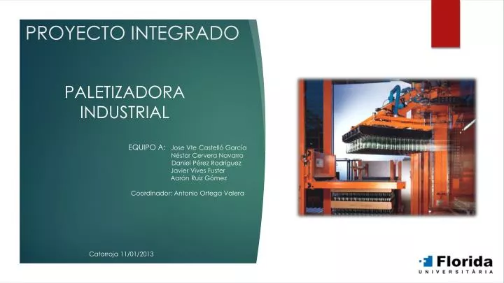 PPT - PROYECTO INTEGRADO PowerPoint Presentation, free download - ID ...