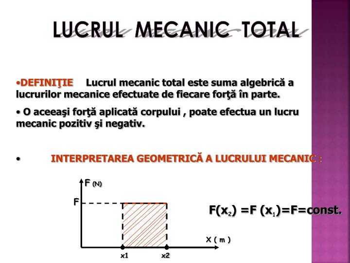 PPT - Lucrul mecanic PowerPoint Presentation - ID:5639572