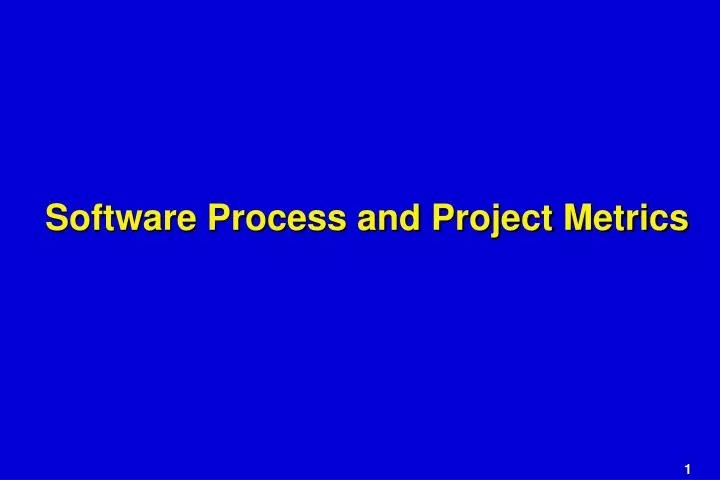 PPT - Software Process and Project Metrics PowerPoint Presentation ...
