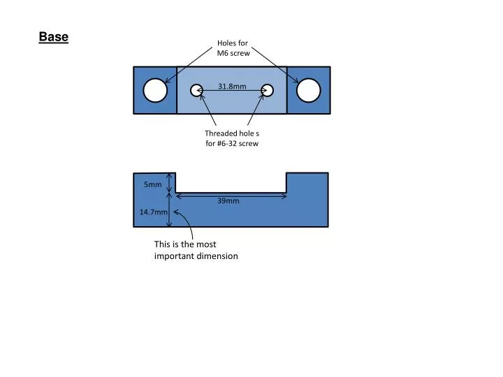 PPT - Holes for M6 screw PowerPoint Presentation, free download - ID ...