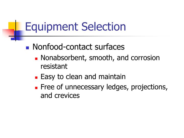 PPT - Sanitary Facilities and Equipment PowerPoint Presentation - ID ...