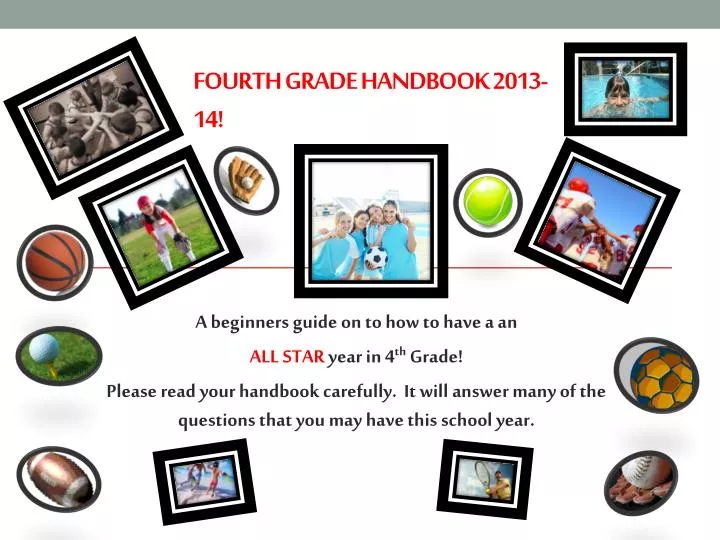 PPT - Fourth Grade Handbook 2013-14! PowerPoint Presentation, free ...