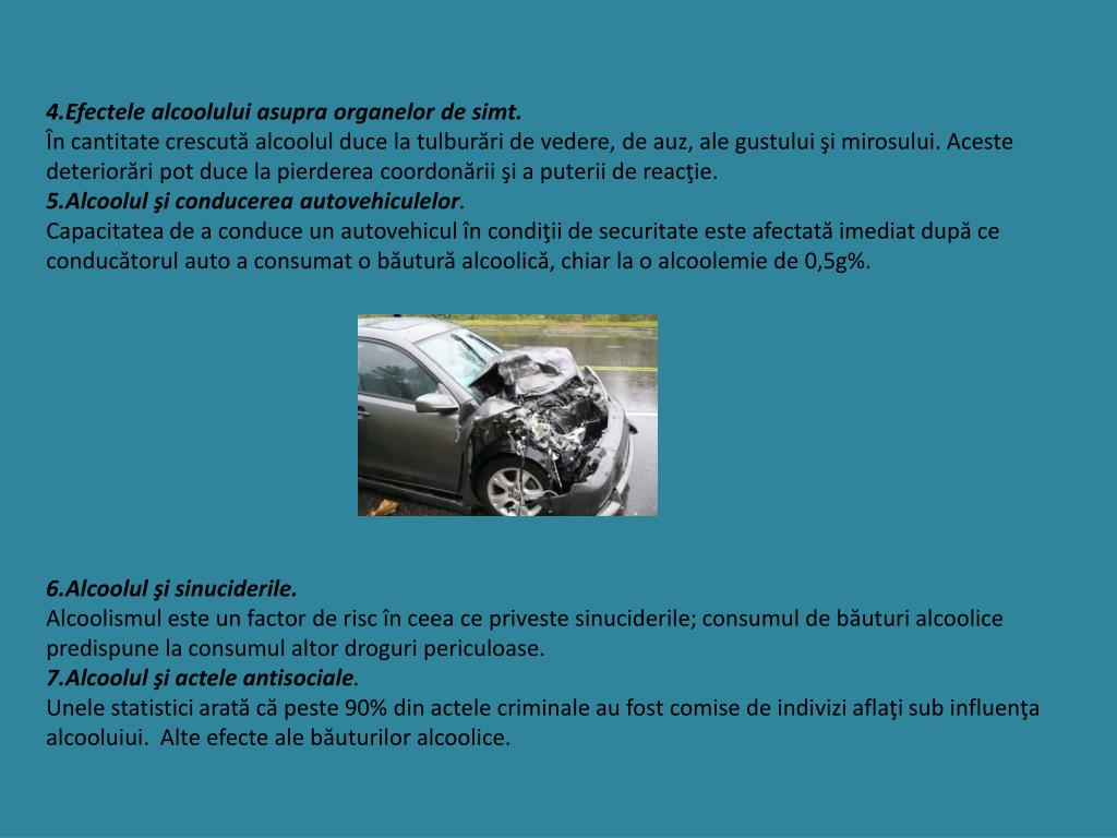 PPT - Alcoolul etilic si influenta lui asupra organismului uman ...