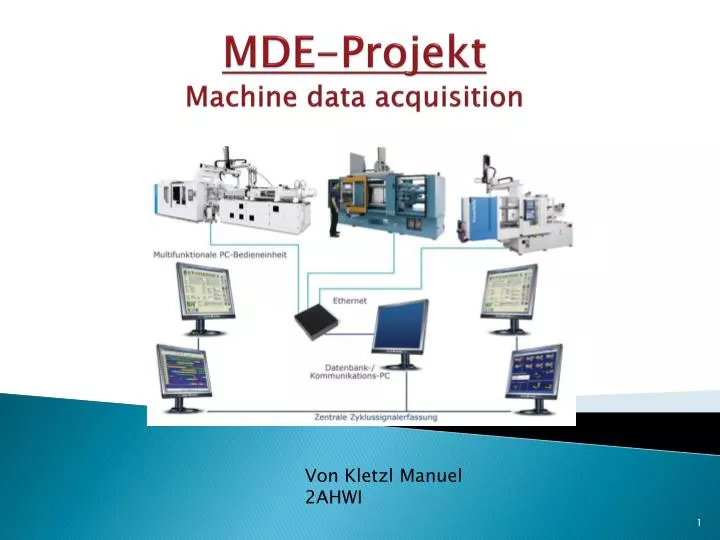 PPT - MDE-Projekt Machine data acquisition PowerPoint Presentation ...