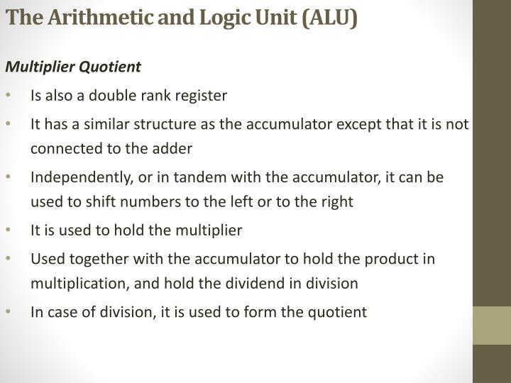 PPT - The Structure of the CPU PowerPoint Presentation - ID:5642597