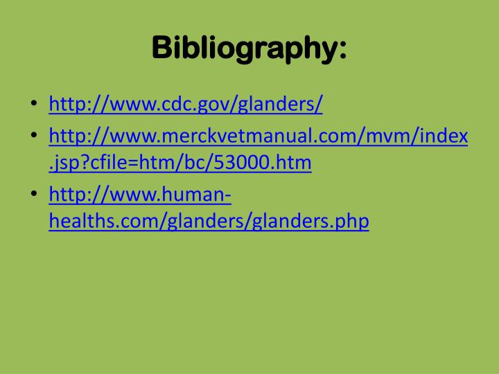PPT - Glanders Disease PowerPoint Presentation - ID:5644016
