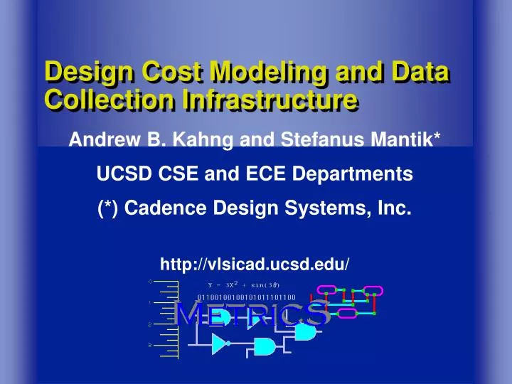 PPT - Design Cost Modeling and Data Collection Infrastructure ...