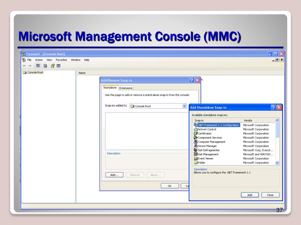 MMC.exe Microsoft Management Console MMC.exe Microsoft Management Console