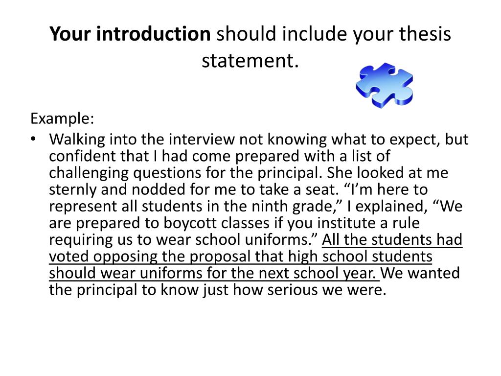 PPT Thesis Statement PowerPoint Presentation Free Download ID 5644957