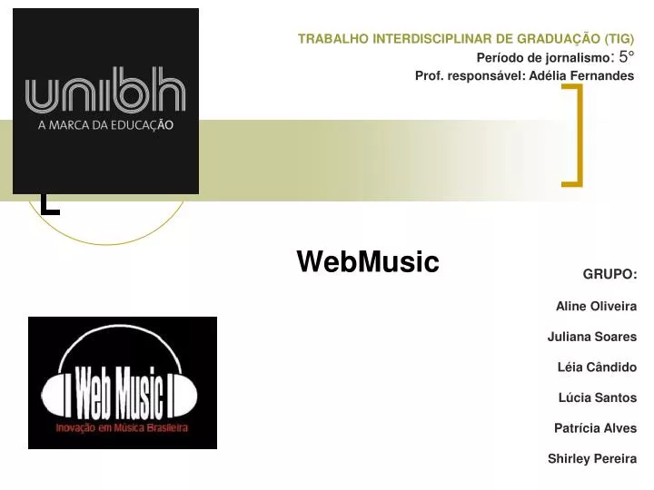 PPT - WebMusic PowerPoint Presentation, free download - ID:5645149