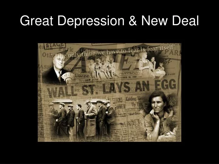 PPT - Great Depression & New Deal PowerPoint Presentation, free ... PPT - Great Depression & New Deal PowerPoint Presentation, free ...