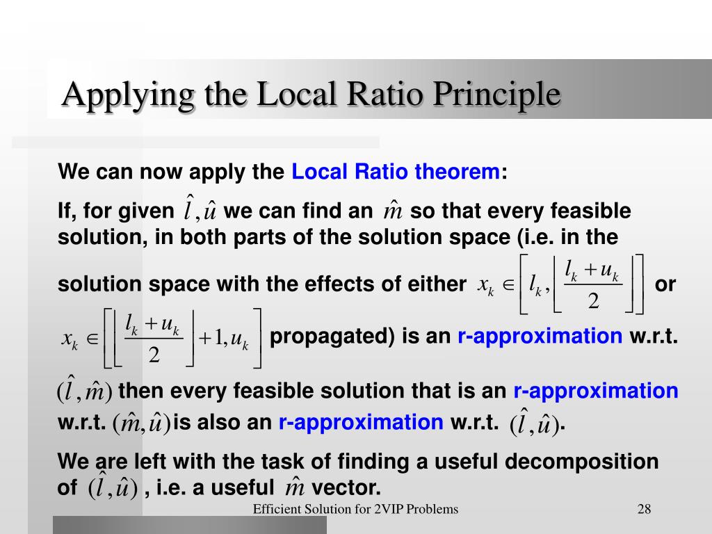 Ppt Efficient Solutions For 2 Variables Per Constraint Integer Programming Problems Powerpoint 1170