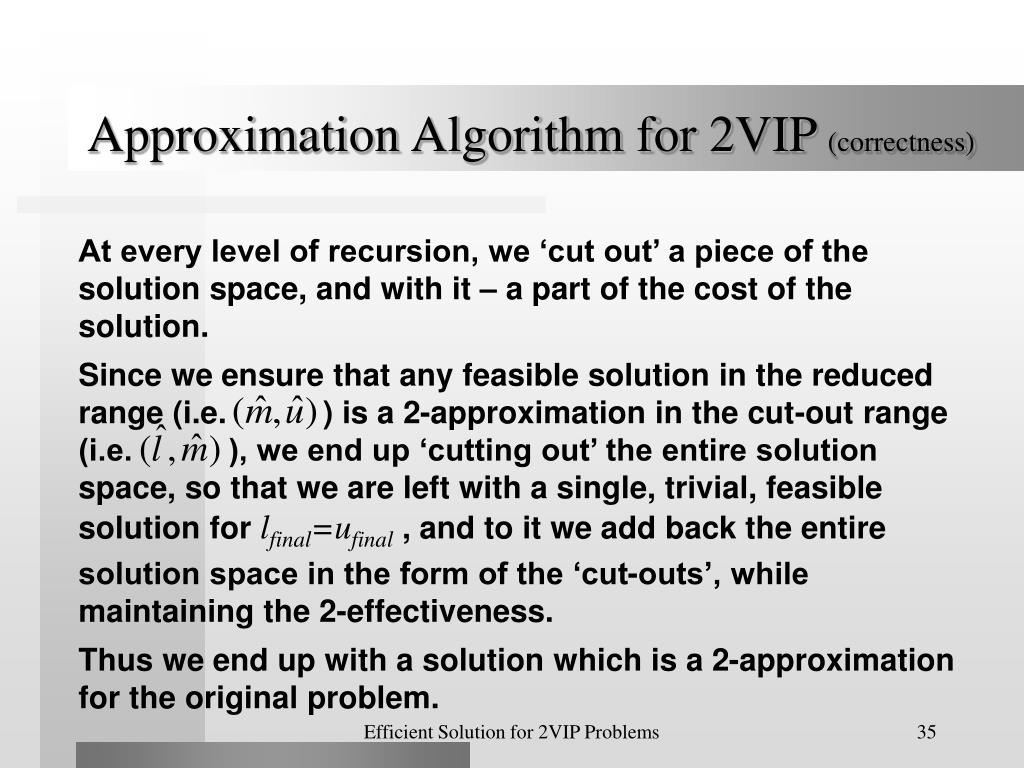 Ppt Efficient Solutions For 2 Variables Per Constraint Integer Programming Problems Powerpoint