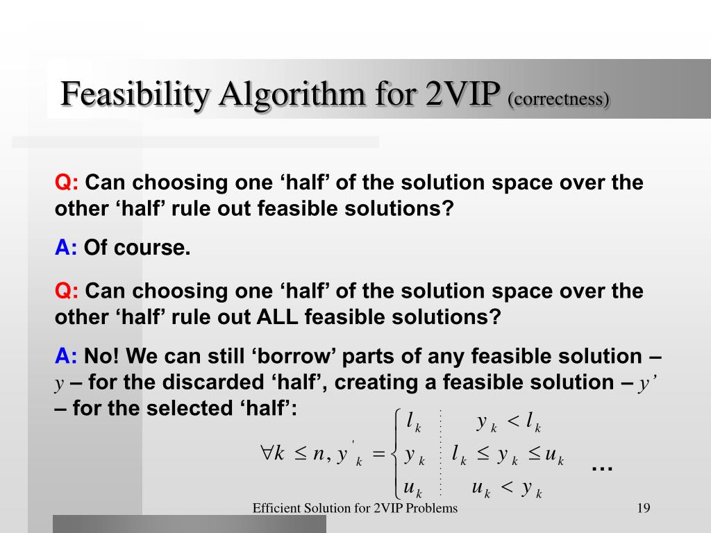 Ppt Efficient Solutions For 2 Variables Per Constraint Integer Programming Problems Powerpoint